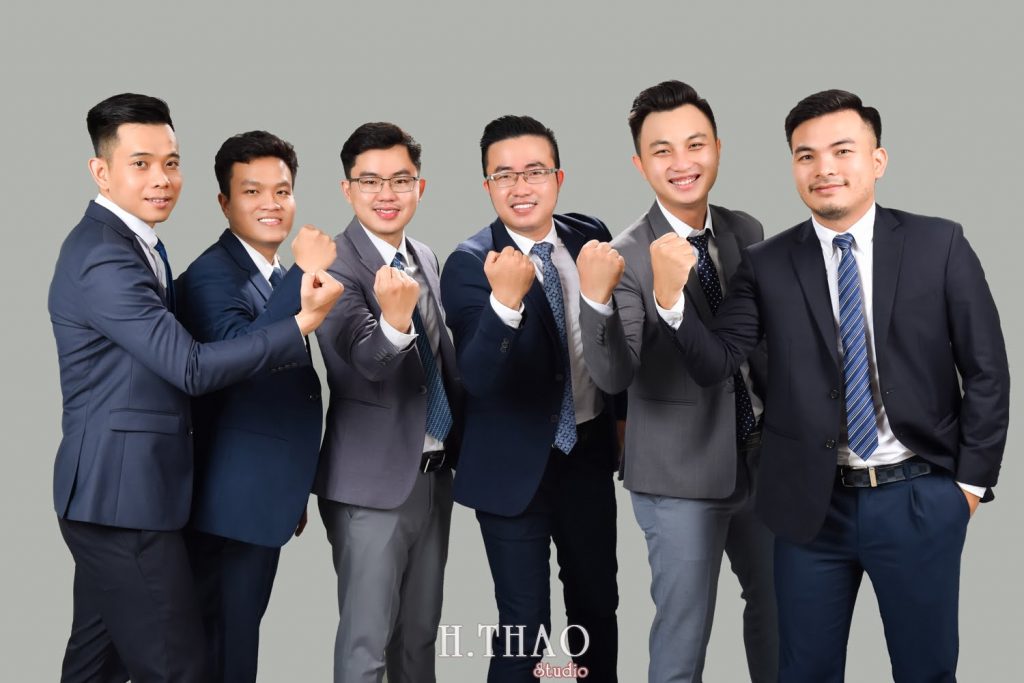 Chụp ảnh profile cho đội nhóm sale ngân hàng - HThao Studio